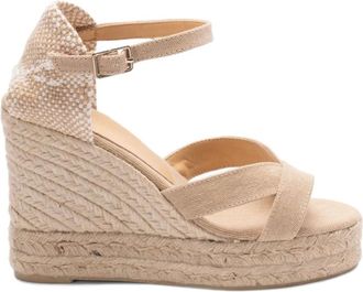 Castaner Femme, Chaussures, Beige, Taille: 40 EU Sandales compens&eacute;es Bruna