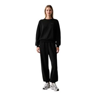 Emporio Armani Logo Series Stretch Modal Blend Trainingsanzug - - Sport - Damen - Schwarzk - 2XS