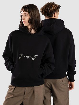 Jungles Jungles Pearl Beaded Sweat &agrave; capuche noir