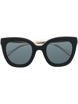 Gucci lunettes de soleil dinspiration wayfarer - Noir