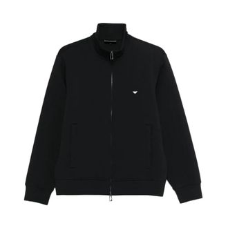 Emporio Armani Sweatshirt aus Baumwollmischung - - Sweatshirts & Hoodies - Herren - Schwarzk - L