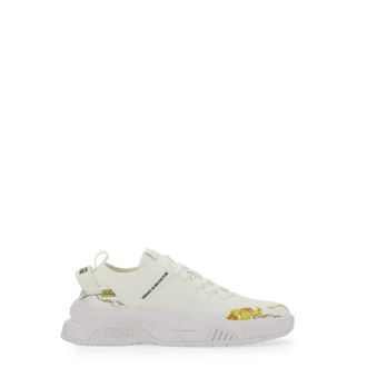 Versace Jeans Couture Femme, Chaussures, Blanc, Taille: 37 EU Baskets avec logo pour femmes