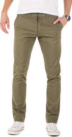 Yazubi Herren Chinohose M191 - Chino Hose by Yzb Jeans, Gr&uuml;n (Dusty Olive 180515), W33/L38