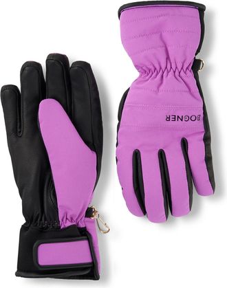 Bogner Handschuhe Cadis f&uuml;r Damen - Violett - 7,5