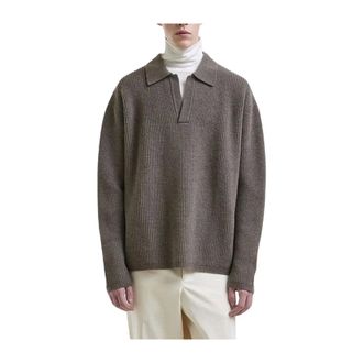 Hev&ograve; Homme, Pulls, Gris, Taille: S Tricots en maille col V