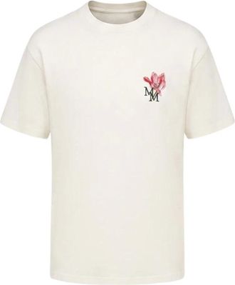 Maison Margiela Femme, Tops, Blanc, Taille: 38 FR T-Shirt