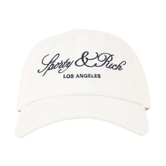 Sporty & Rich Vendome LA Hat - - Accessories - Damen - Beige - ONE SIZE