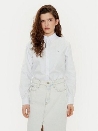 Tommy Jeans Hemd DW0DW19890 Himmelblau Regular Fit