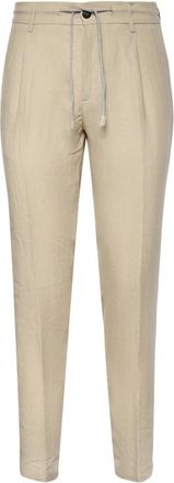 Eleventy Homme, Pantalons, Brun, Taille: W34 Slim-fit Pantalons