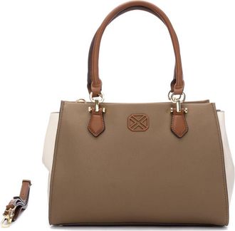 Xti Damen 184491 Schultertasche, Taupe