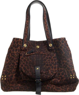 Jerome Dreyfuss Shopper - Billy M - Gr. unisize - in Leopardfarben - für Damen