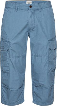 Camel Active Herren Regular Fit 3/4 Cargo Shorts Blau, menswear-44IN