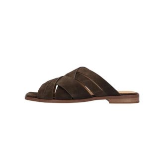 Stefano Lauran 4004A Slipper - - Shoes - Damen - Braun - 42 EU
