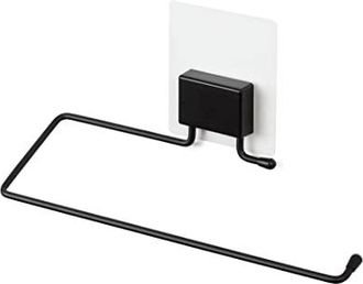 Compactor BESTLOCK Magic Bath Black - Selbstklebender Handtuchhalter, S, 25,5x6,5x14,5 cm, Schwarz