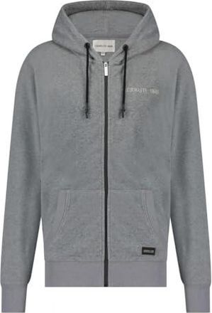 Cerruti Sweat-Shirt Polaire zippé à Capuche Sherpa - M Gris