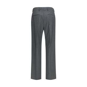 Valentino Mens Gray Wool Oves Aries Dress Pants