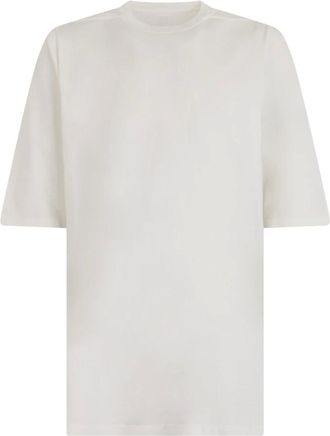 Rick Owens Homme, Tops, Blanc, Taille: L T-shirt basique