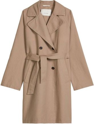 Marc O'Polo Damen Mantel aus Leinenmix