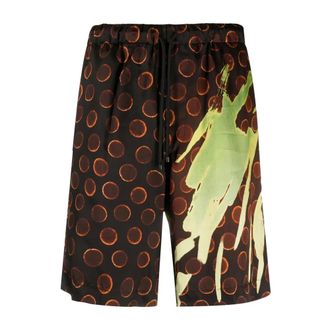 Dries Van Noten Herren, Shorts, Mehrfarbig, LGr&ouml;&szlig;e