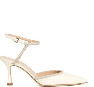 Ninalilou Femme, Chaussures, Blanc, Taille: 36 EU Escarpin Slingback