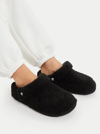 Crocs Hausschuhe Crocs Classic Cozzy Slipper 209386 Schwarz