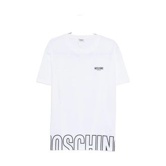 Moschino Herren, Oberteile, Wei&szlig;, MGr&ouml;&szlig;e