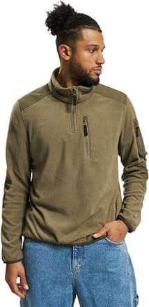 Brandit Fleece Troyer Ripstop, color: olive, size: 7XL
