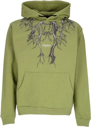 Phobia Archive Homme, Sweatshirts et sweats &agrave; capuche, Vert, Taille: L SweaT-shirt de surv&ecirc;tement l&eacute;ger &agrave; manches longues