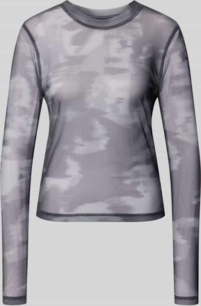 G-Star Slim Fit Langarmshirt mit Rundhalsausschnitt Modell motion camo