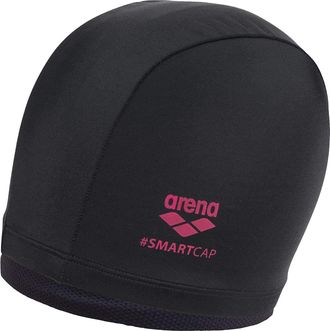 Arena Damen Smart Cap Badekappen, Schwarz, NS EU