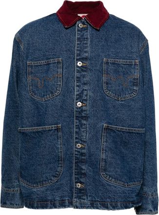 Icecream Jeansjacke im Workwear-Look - Blau