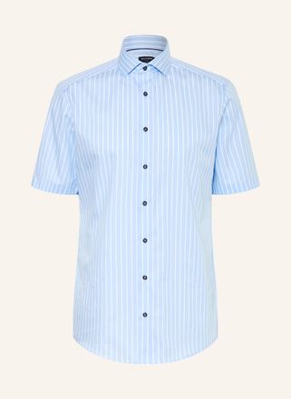 Olymp Kurzarm-Hemd Luxor Modern Fit blau