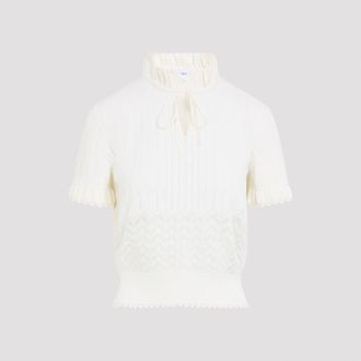 Alexander McQueen Alexander Mcqueen Haut en dentelle