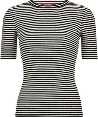 Max Mara T-shirt ajust&eacute; ray&eacute;