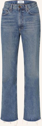 A Gold E Agolde Flared Jeans Leena blau