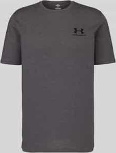 Under Armour Regular Fit Sport-T-Shirt aus Baumwoll-Mix