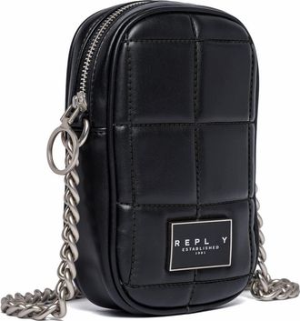 Replay Damen FW3345 Schultertasche, 098 Black