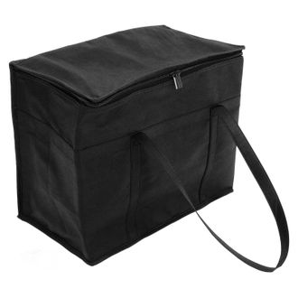 Hemobllo Feuerfester Pellet Aufbewahrungsbeutel aus Vlies und Aluminiumfolie 41x23x33cm mit Rei&szlig;verschluss Isolierter Outdoor Beh&auml;lter f&uuml;r Holzkohle Smoker Pel