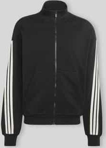 adidas Regular Fit Sweatjacke aus reiner Baumwolle