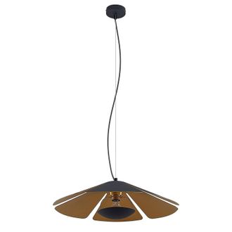 Lucande Pendelleuchte Jemmily (Design, Modern) in Schwarz aus Aluminium (1 flammig E27) - Design-H&auml;ngeleuchte Esstischlampe H&auml;ngelampe H&auml;ngeleuchte Wohnzimmer