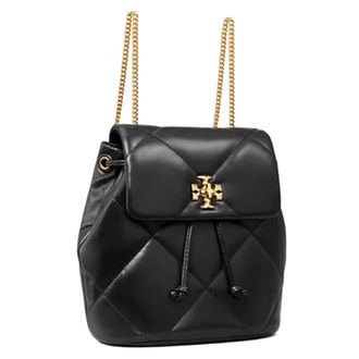 Tory Burch Femme, Sacs, Noir, Taille: ONE Size Sac &agrave; Dos Seau &Eacute;l&eacute;gant Matelass&eacute; Noir
