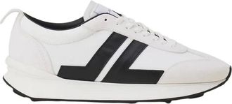 Lanvin Homme, Chaussures, Blanc, Taille: 44 EU Bumpr Nylon Baskets