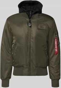 Alpha Industries Bomberjacke mit Rei&szlig;verschlusstasche am &Auml;rmel
