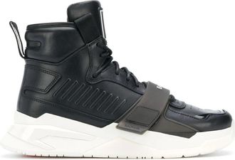 Balmain Homme, Chaussures, Noir, Taille: 39 EU B-Ball High-top Baskets