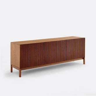 La Redoute Interieurs Meuble Tv 3 Portes 160 Cm Neottie