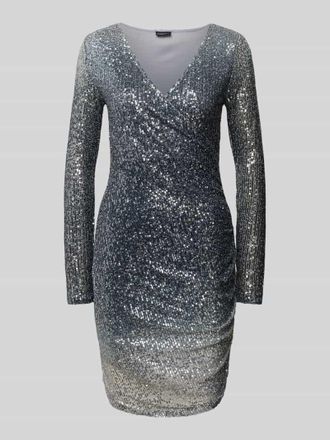 Pieces Mini Paillettenkleid mit Farbverlauf Modell DELPHIA