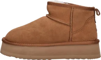 Massimo Santini Femme, Chaussures, Brun, Taille: 41 EU Bottines en Daim