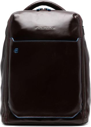 Piquadro Personalisierbarer Laptop-Rucksack - Braun