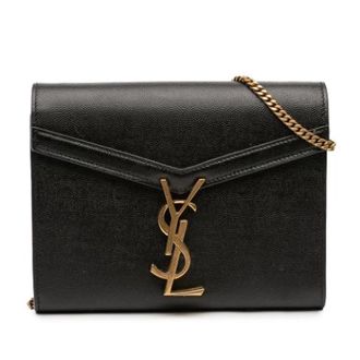 Saint Laurent Pre-owned Cassandra Umh&auml;ngetasche - - Pre-owned - Damen - Schwarzk - ONE SIZE