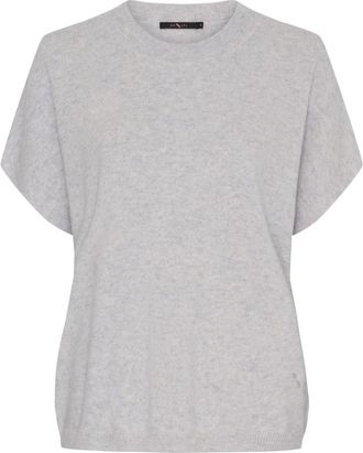 BTF-CPH Feinstrick-Rundhals-T-Shirt - - Knitwear - Damen - Grau - M